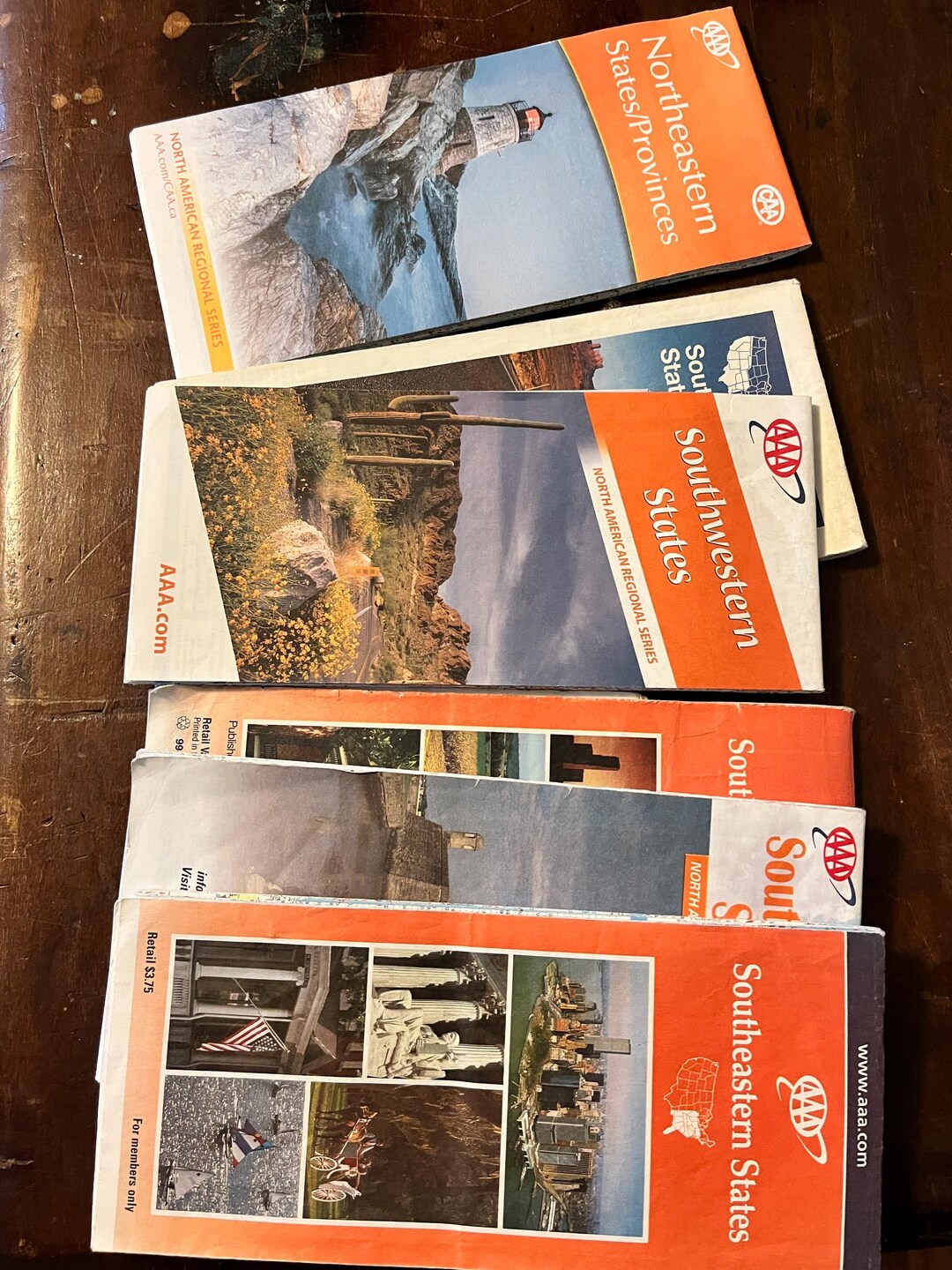 Regional USA Road Maps - Southwestern States Map -southeastern States ...