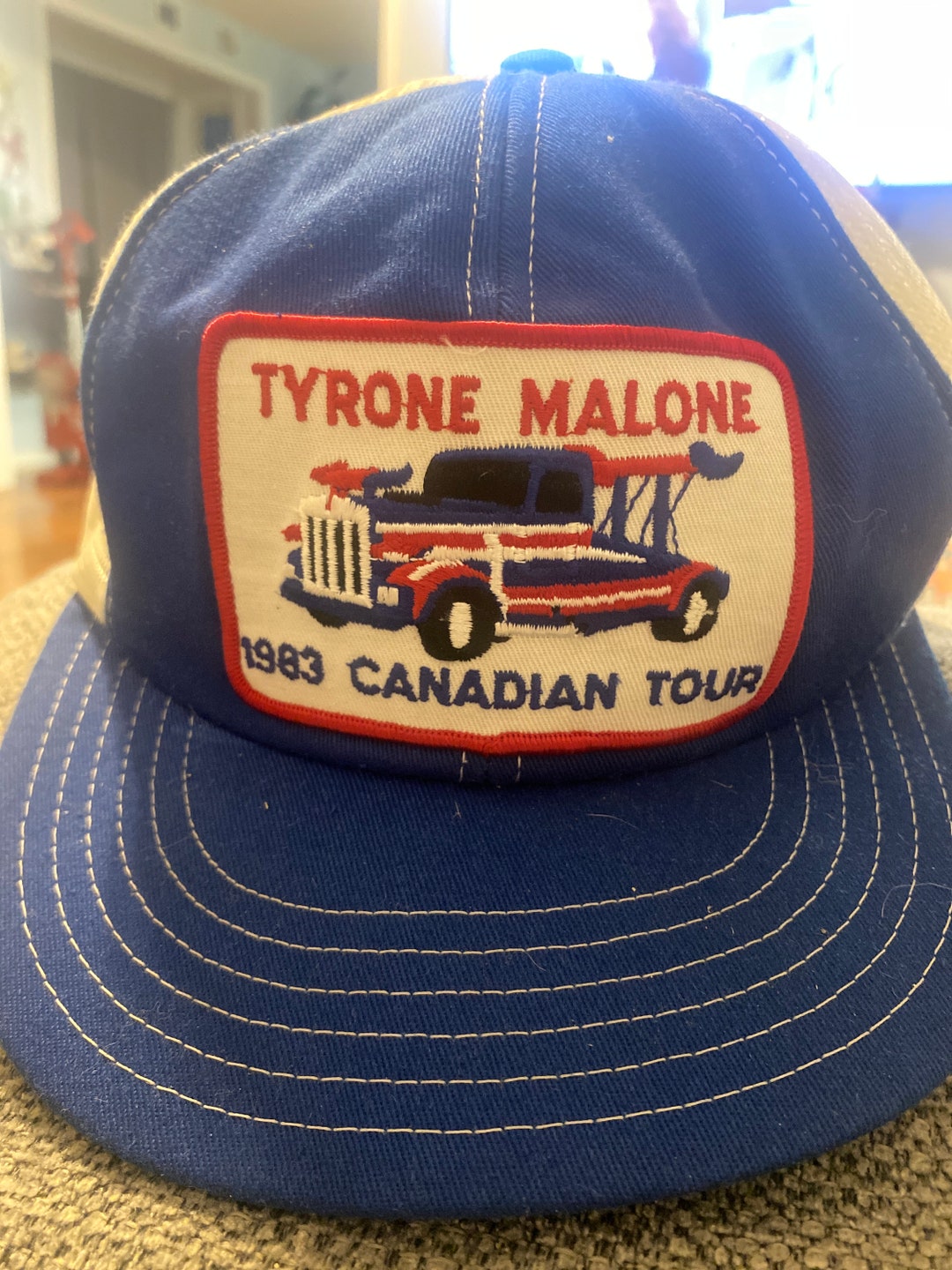Vintage Tyrone Malone Super Boss 1983 Canadian Tour Hat - Etsy