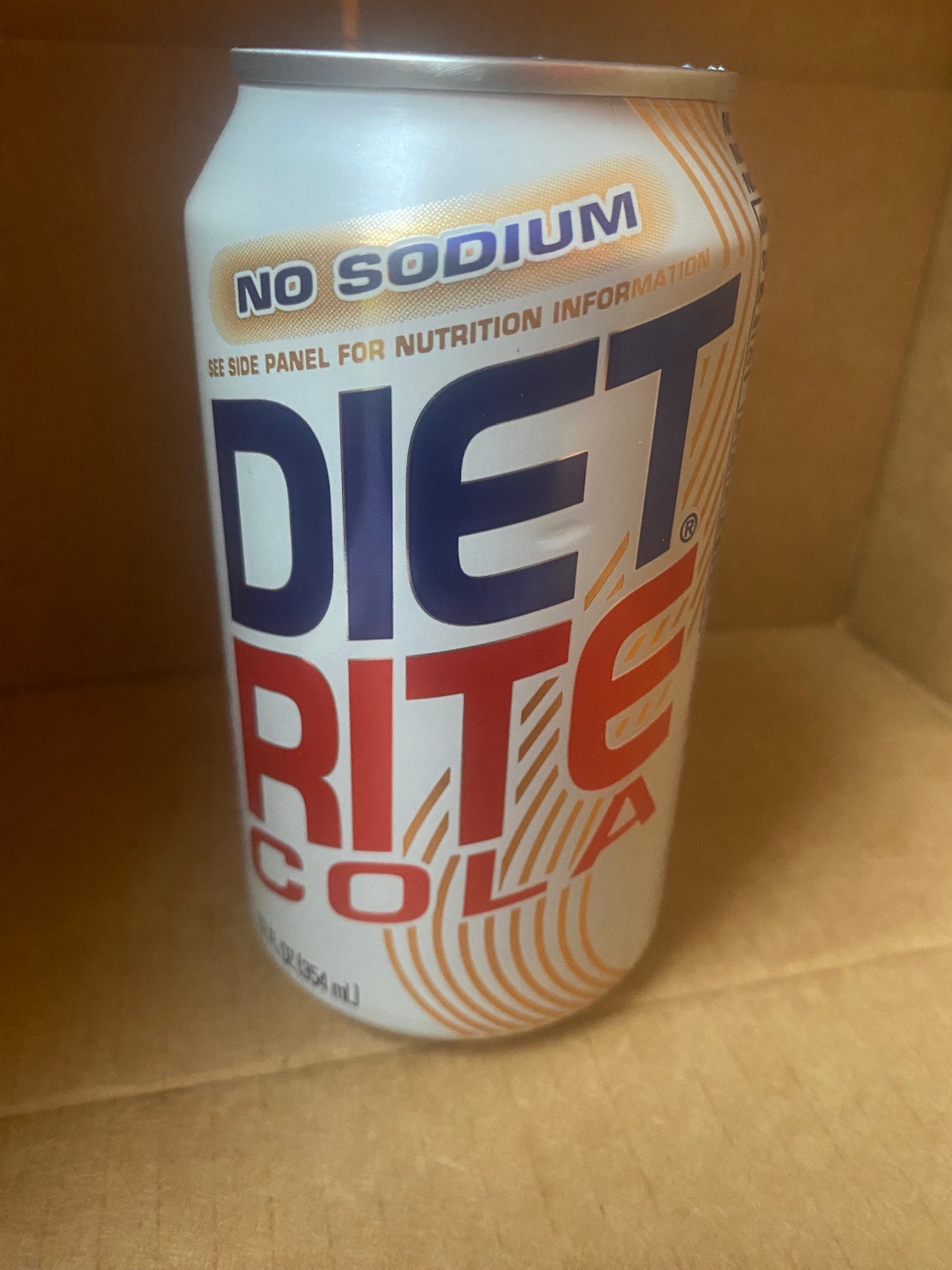 Vintage 1996 Diet Rite Cola Safe-t-can Mini Safe - Etsy