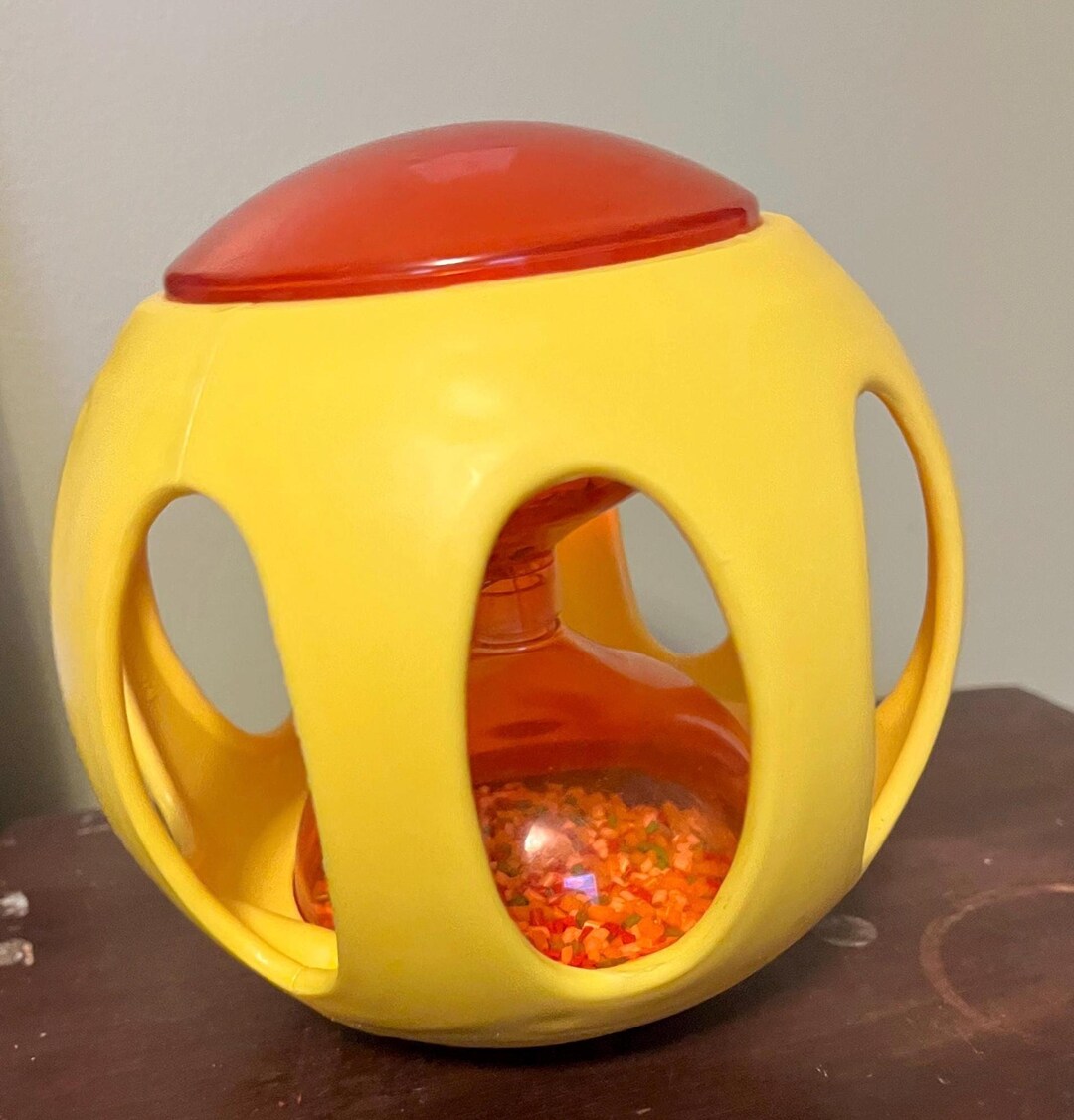 Playskool Baby Action Ball With Beads - Vintage - Etsy