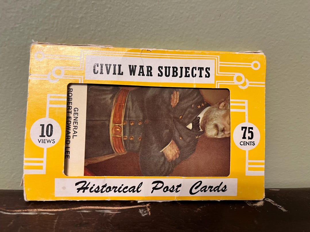 Historical Post Cards- Civil War Subjects -10 Views/ Postcards - Etsy