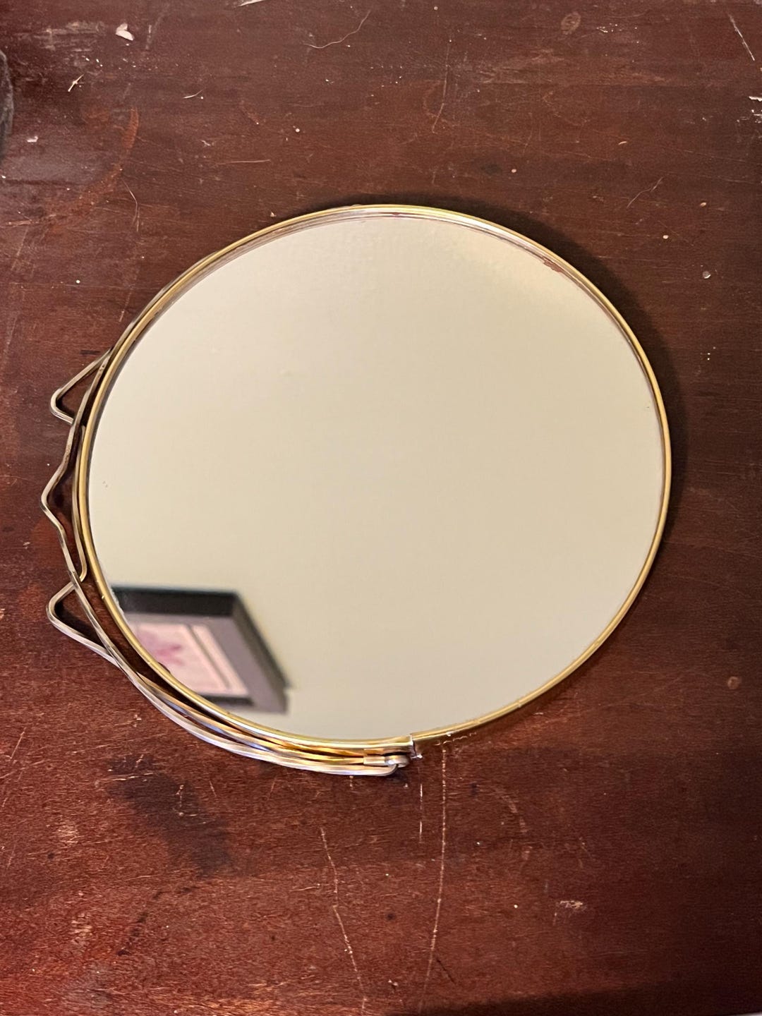 Small 2 Sided Vanity Mirror - Made in Japan - Etsy