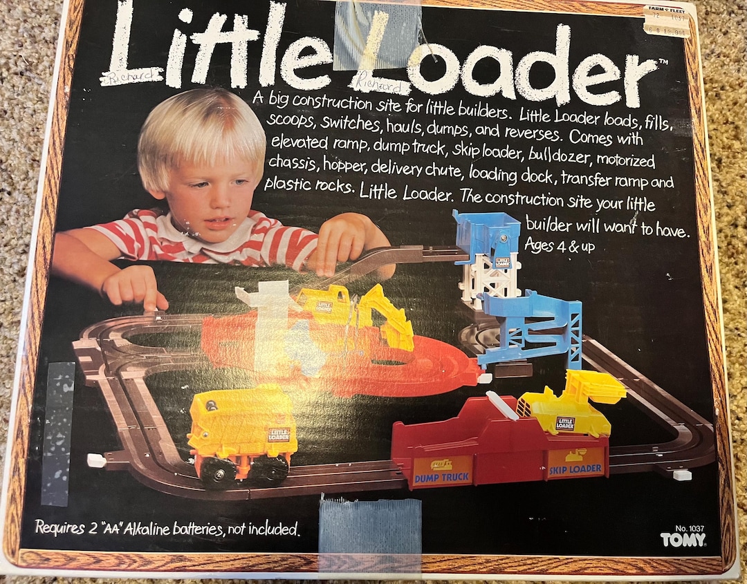 Little Loader Construction Toy Set by Tomy - Etsy