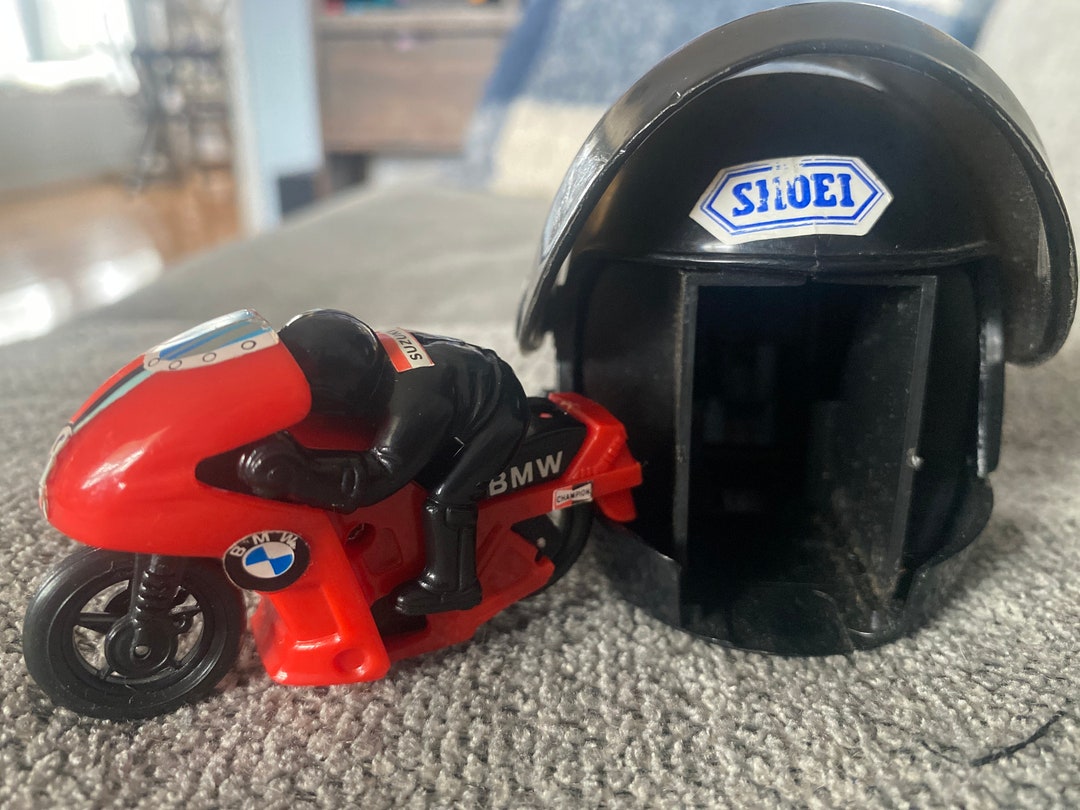 Vintage Super Bike Jet Speed Racer With Helmet Launcher BMW Shoei ...