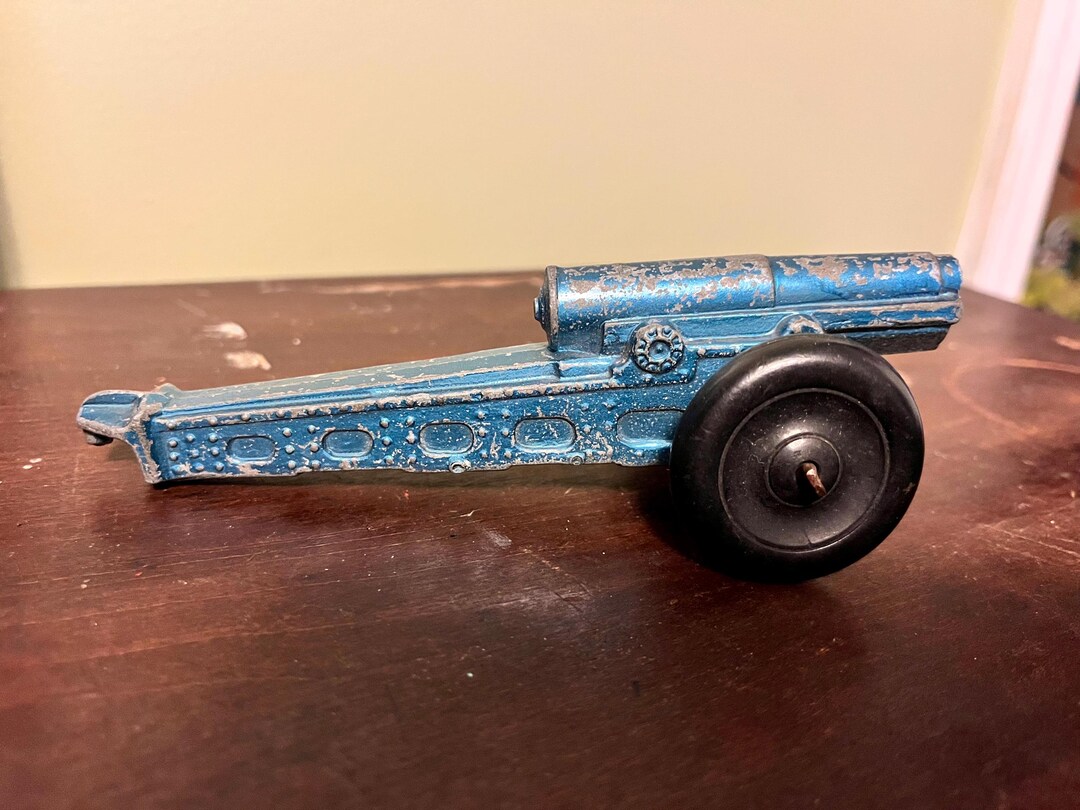 Vintage Miniature Military Canon Pewter Made in USA - Etsy