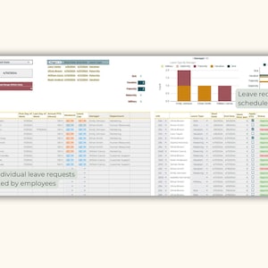 Employee Absence Tracker, Leave Balance Calculation, Human Resource ...