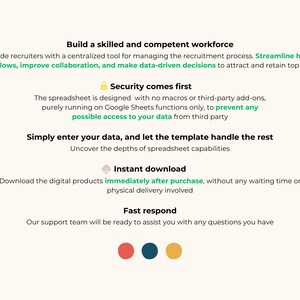 Recruitment Tracker, Application & Job Position Management Spreadsheet ...