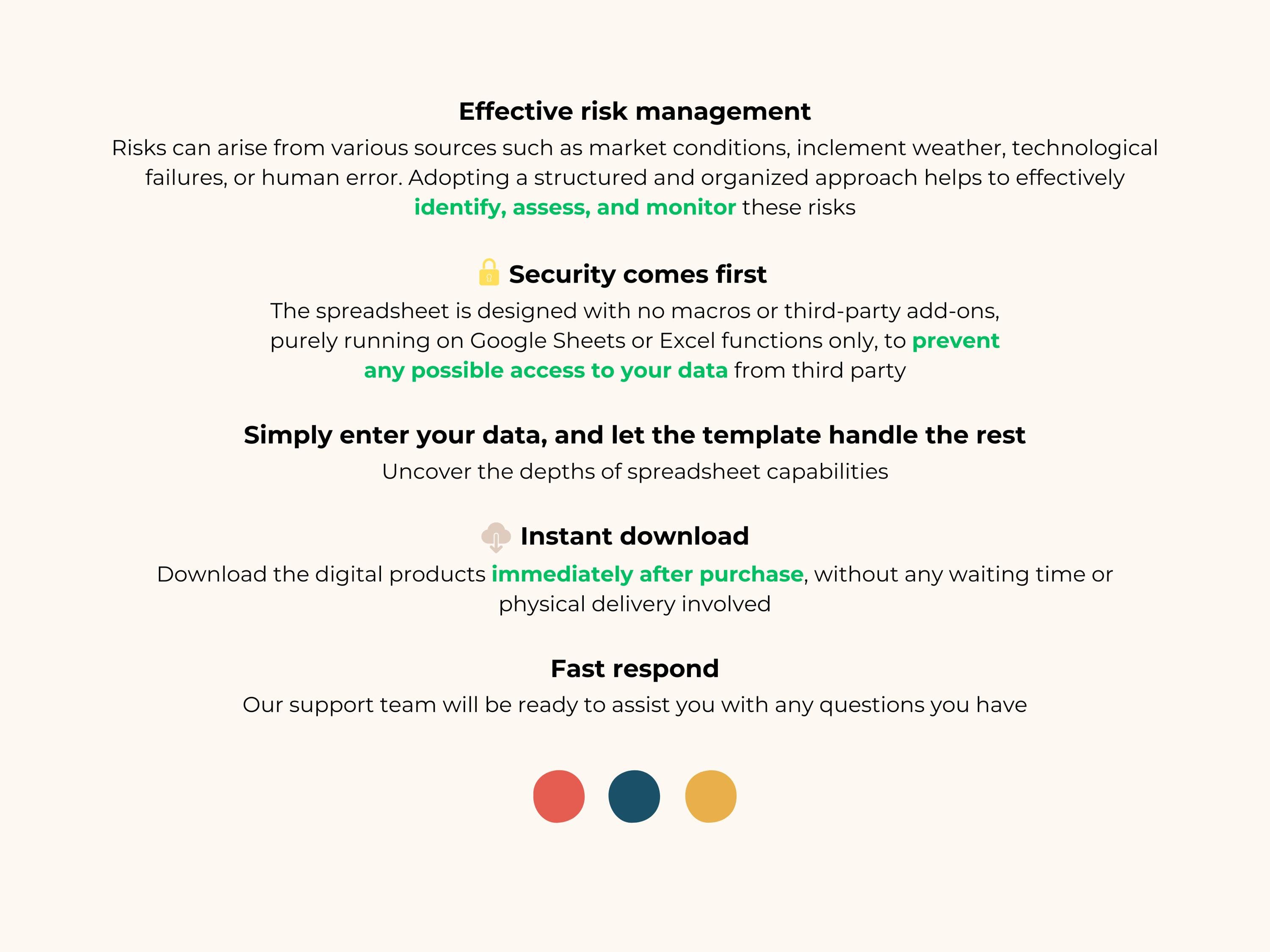 Project/event Risk Management Template, Risk Matrix Tracker, Risk ...