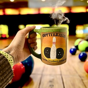 The Dude’s Gutterballs Mug, the Big Lebowski Mug, Movie Mug, 90s Mug ...