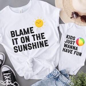 Funny Family Matching Beach Vacation Shirts, Beach Squad Tees, Group ...