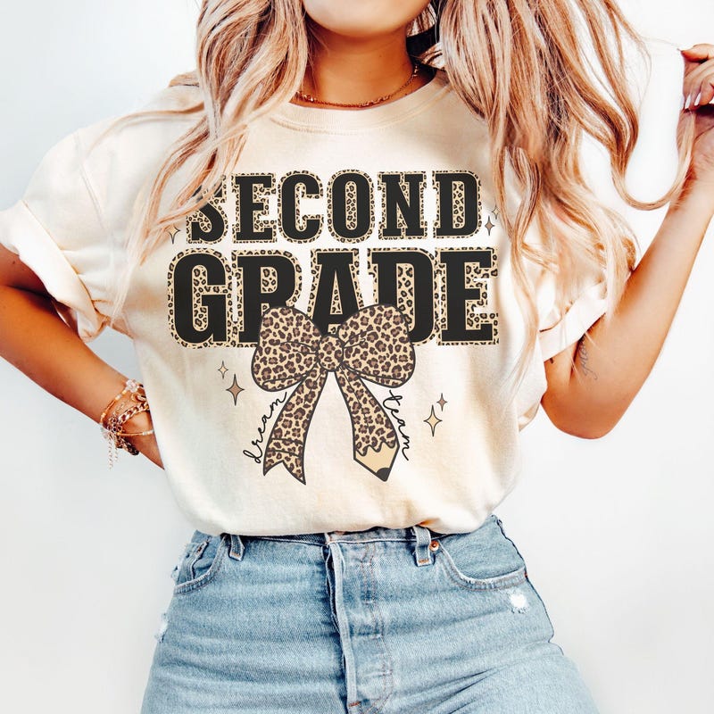 2nd Grade Shirt - Etsy