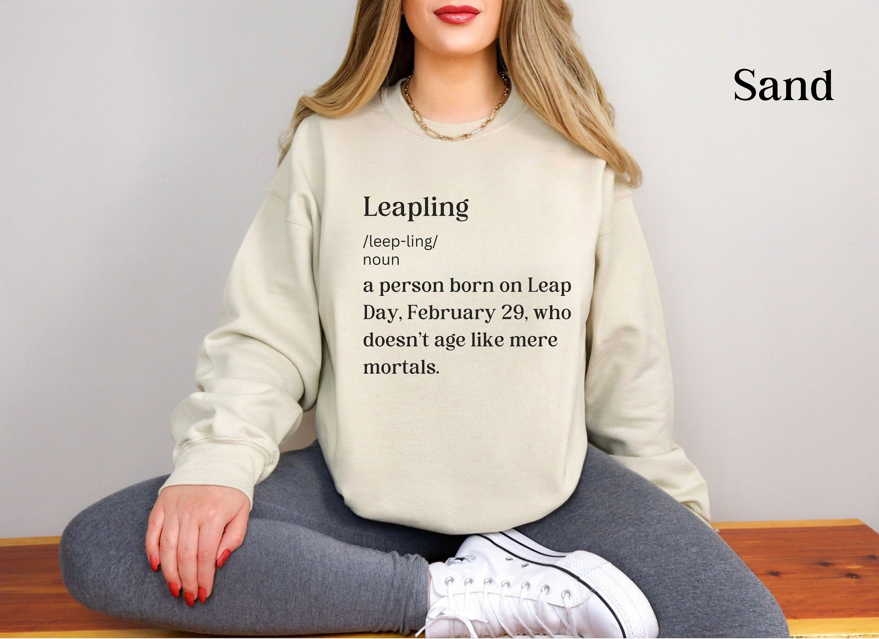 2024 Leapling Definition Sweatshirt for People Born on Leap Day ...