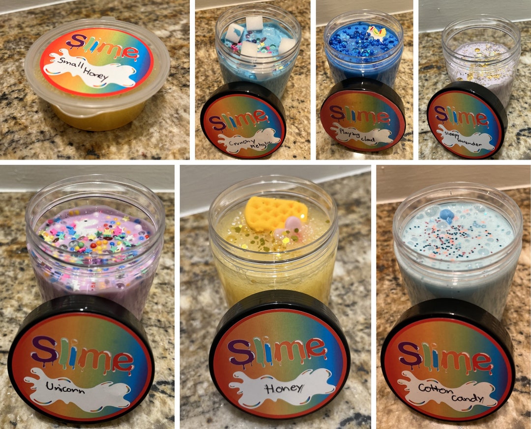 Mateo's Slimetastic Scented Slime With Charms - 8oz - Etsy