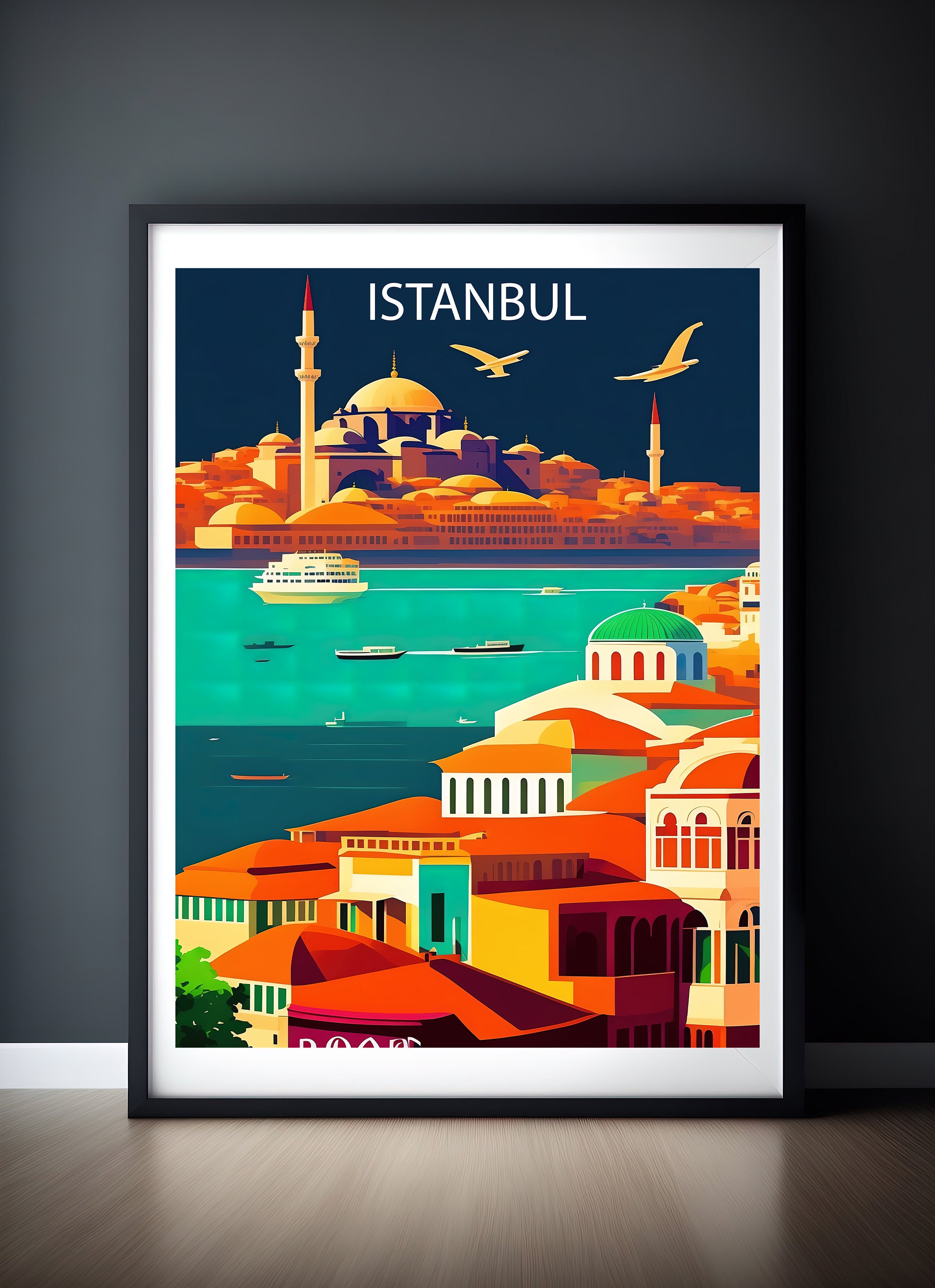 Turkey, Cappadocia, Istanbul, Bodrum, Travel Wall Art, Printable Art ...