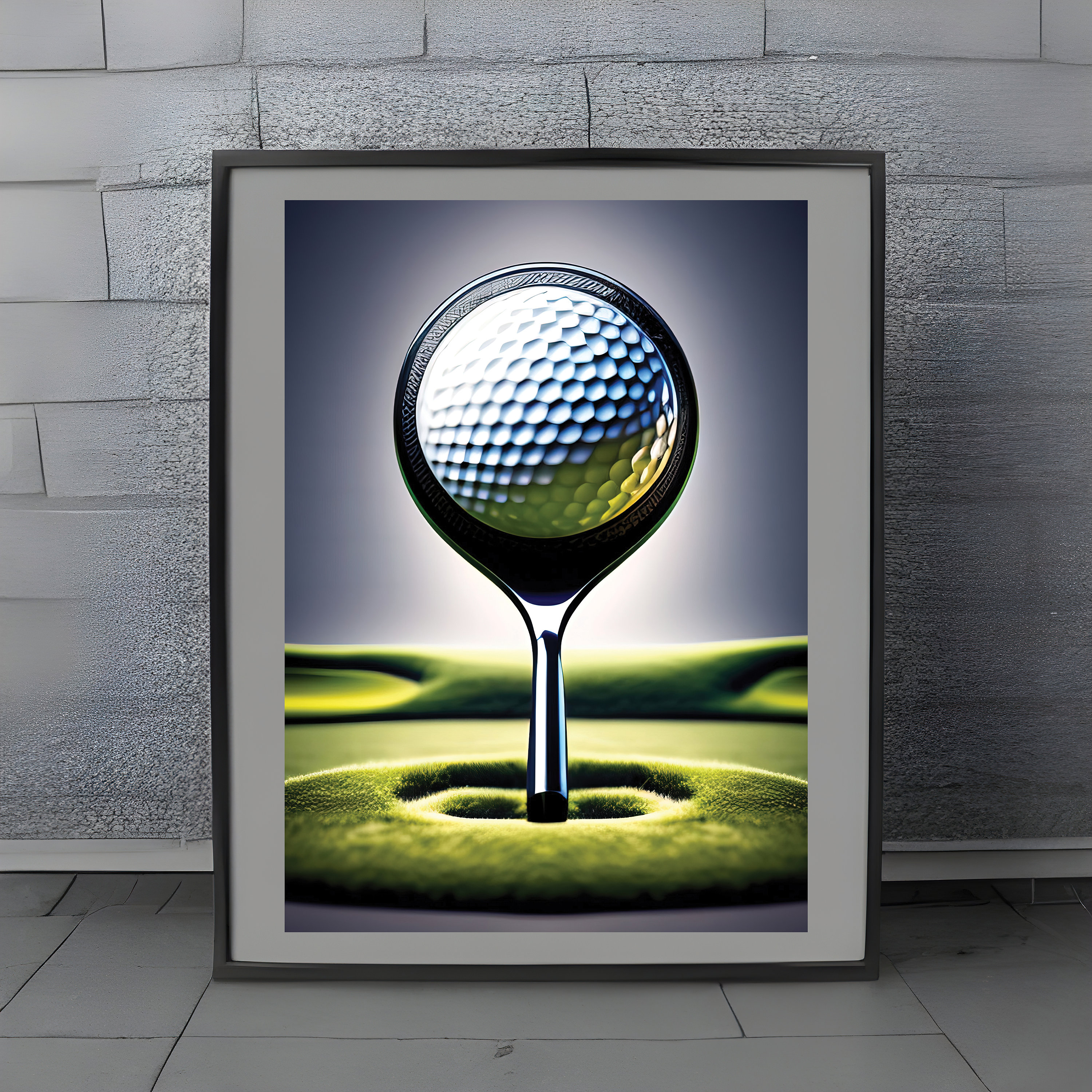 Golf Painting, Set of 6 Prints, Gifts for Golfers, Golf Printable Art ...