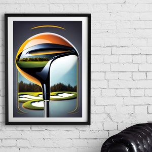Golf Painting, Set of 6 Prints, Gifts for Golfers, Golf Printable Art ...