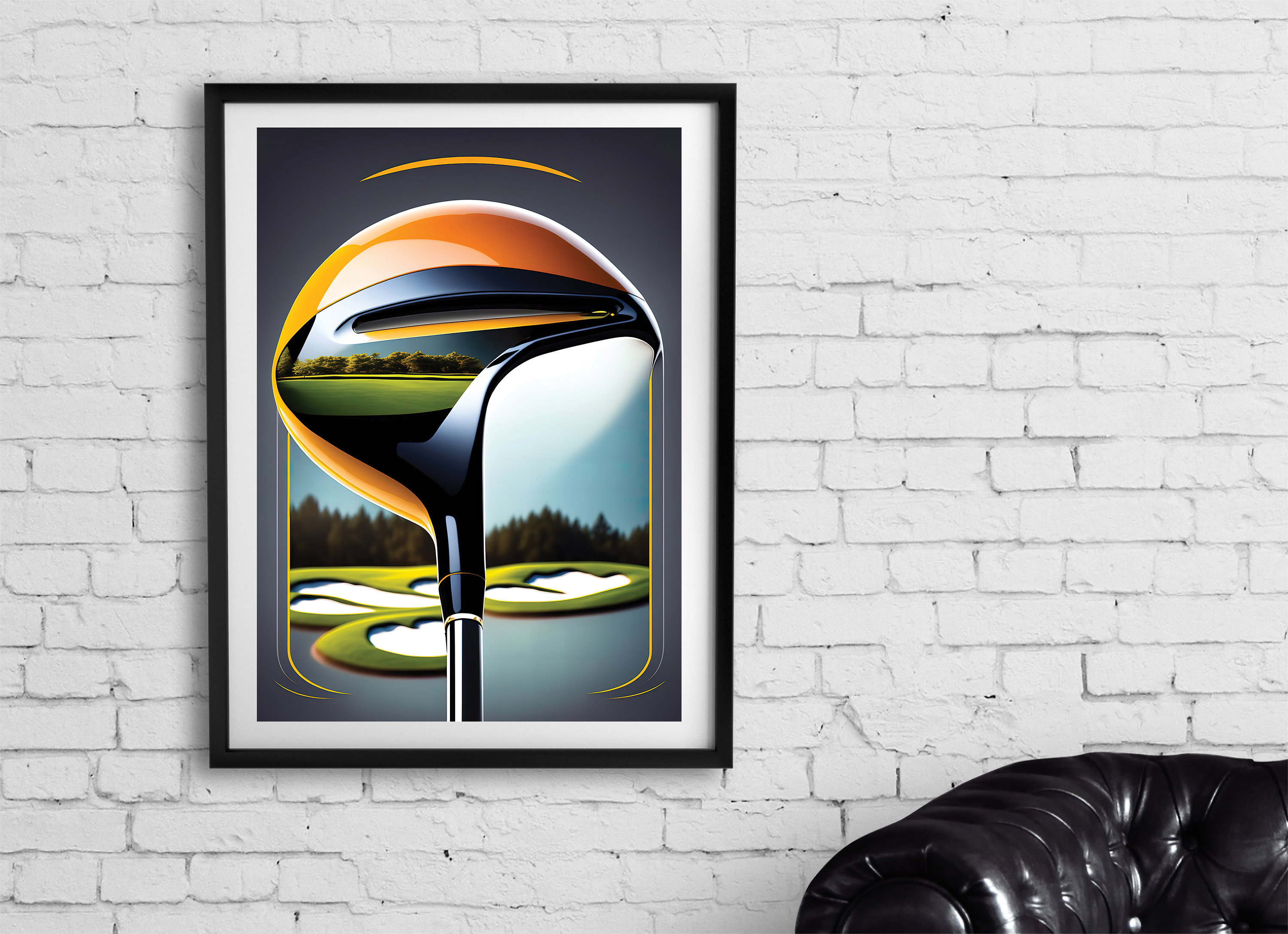 Golf Painting, Set of 6 Prints, Gifts for Golfers, Golf Printable Art ...