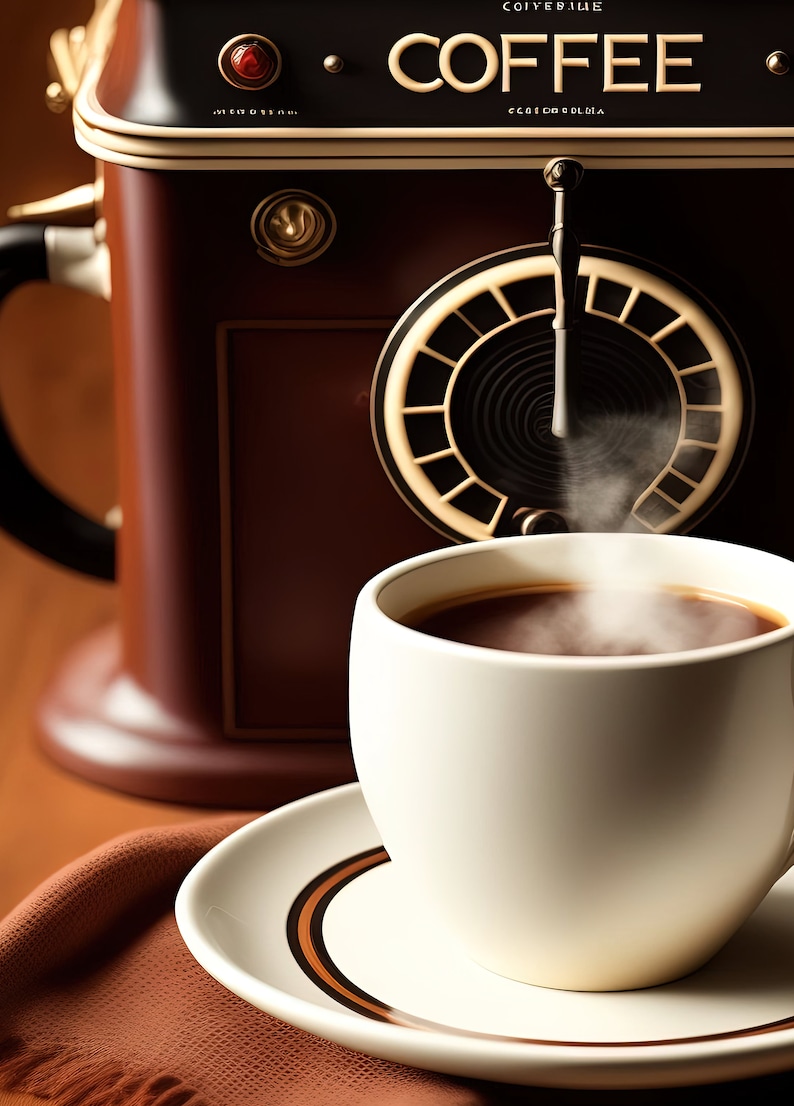 Coffee Wall Art Posters Unique Coffee Art Gift Home Office - Etsy