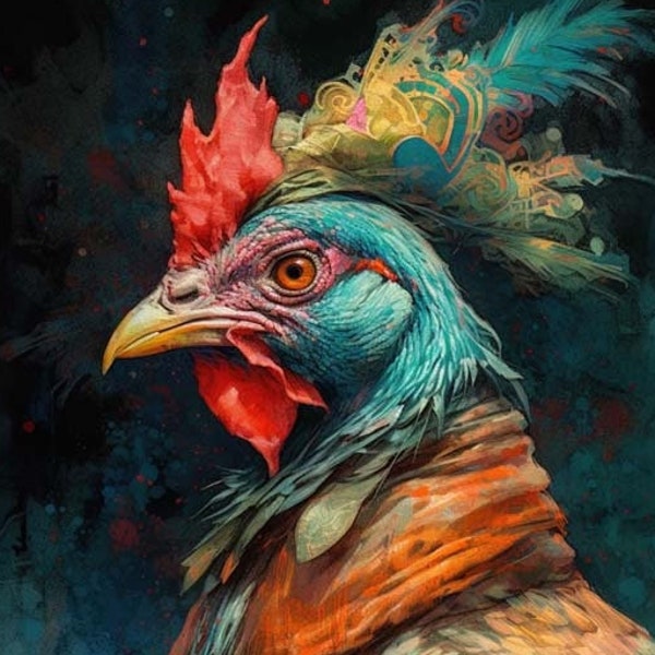 Whimsical Animal Art - Etsy