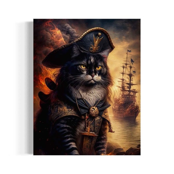 Sea Captain Wall Art - Etsy