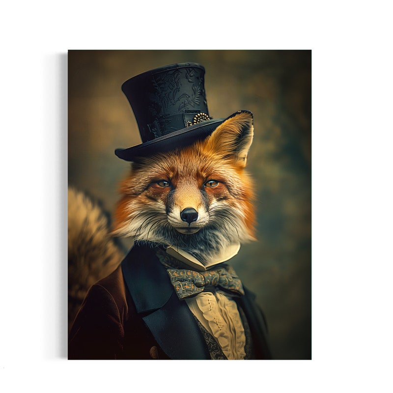 Fox Painting - Etsy
