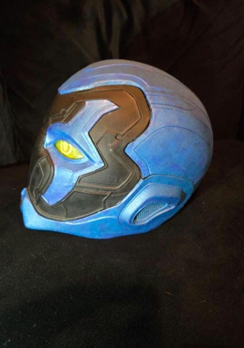 Blue Beetle Helmet for Cosplay - Etsy