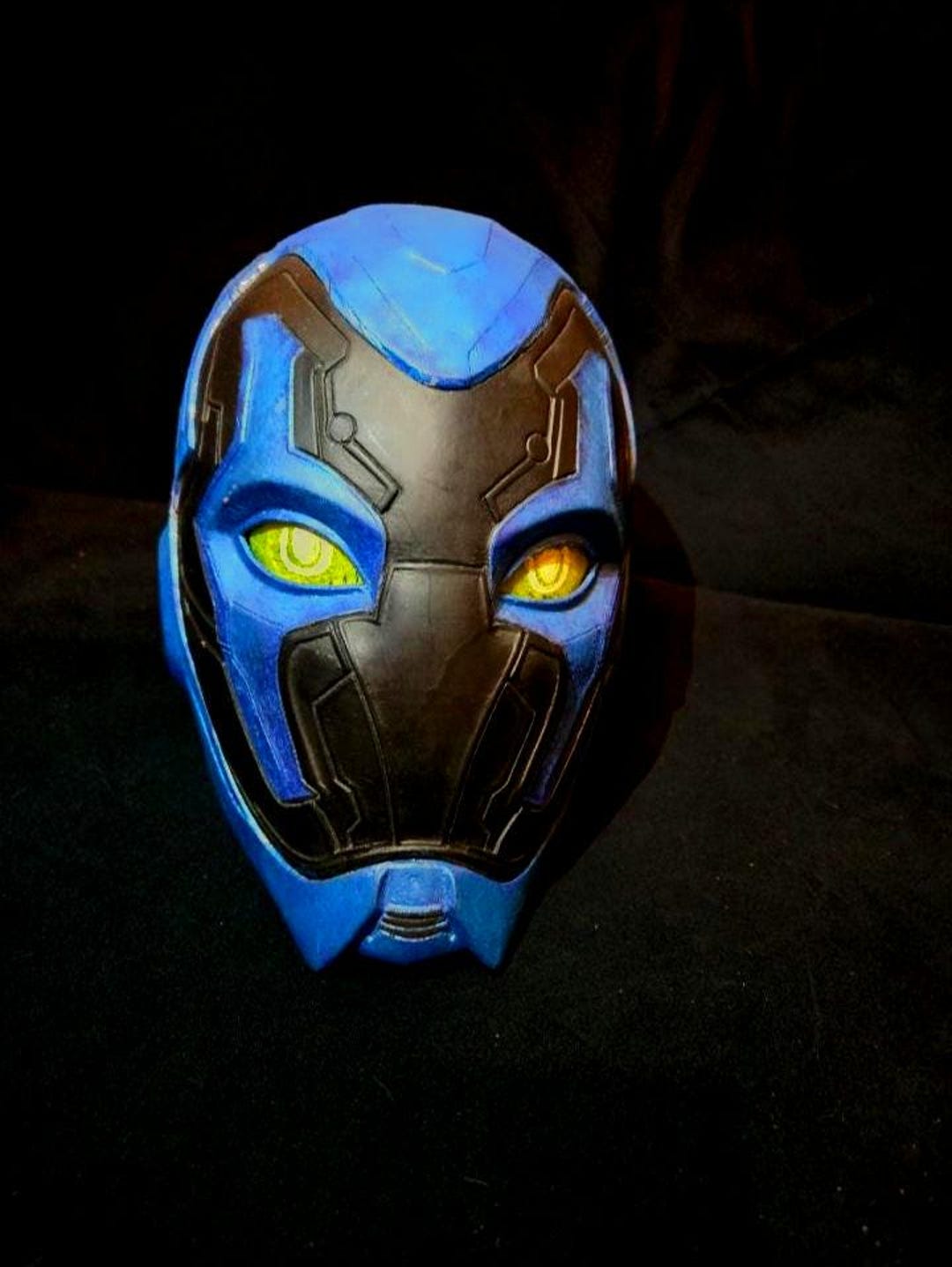 Blue Beetle Helmet for Cosplay - Etsy
