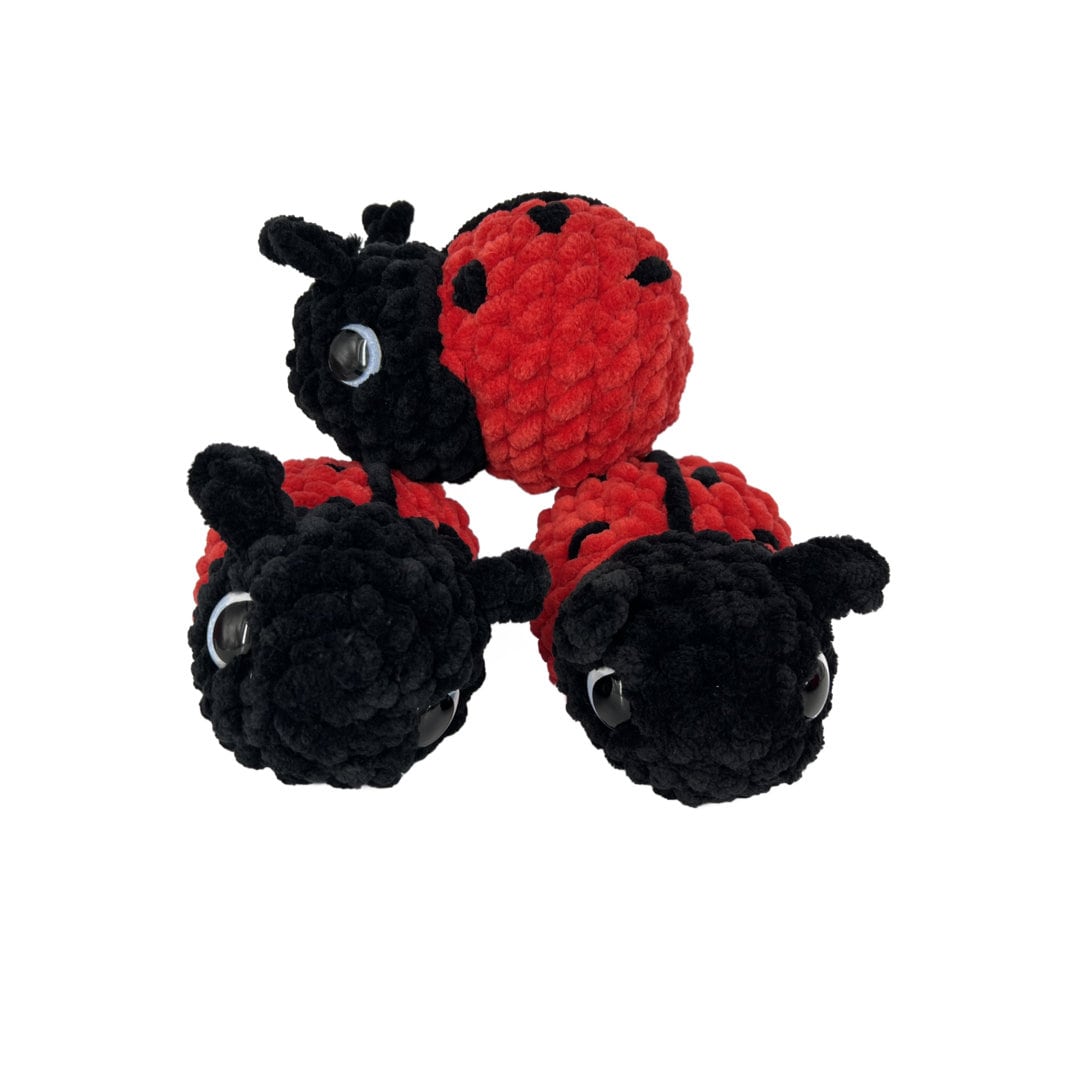 Baby Ladybug , Crochet Ladybug, Plushie, Mini Ladybug , Desk Pet - Etsy