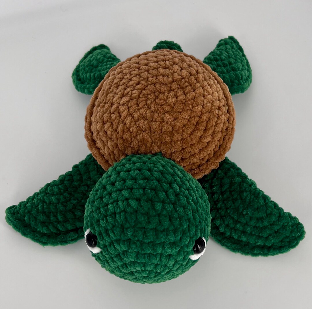 Crochet Turtle Amigurumi Plush,made to Order, Amigurumi Turtle, Stuffed ...