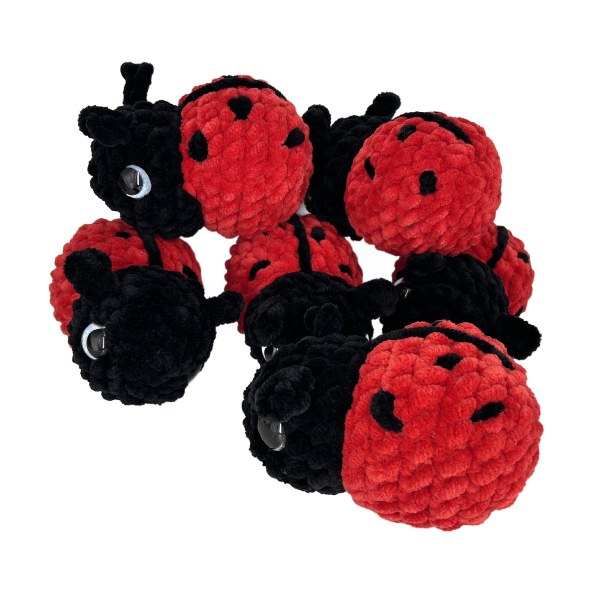 Baby Ladybug , Crochet Ladybug, Plushie, Mini Ladybug , Desk Pet - Etsy