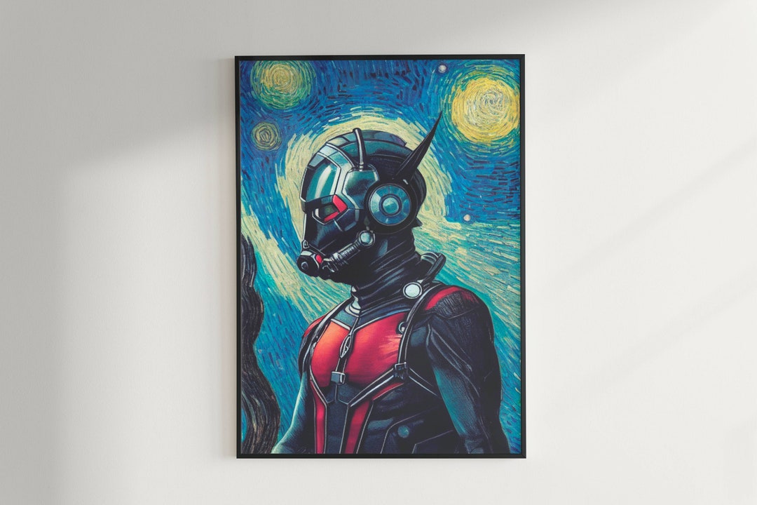 Ant-man Portrait, Printable Digital Print Wall Décor, Post ...