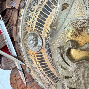 Vintage Coat of Arms | Toledo Spain Shield Wall Decor Hand Carved ...