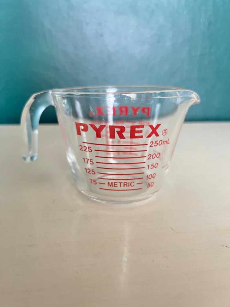 Vintage Pyrex Measuring Cups 1 Cup, 2 Cups and 8 Cups Made in USA 1960s ...