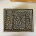 Antique Metal Chest Box Golden Bronze Very Heavyweight With - Etsy