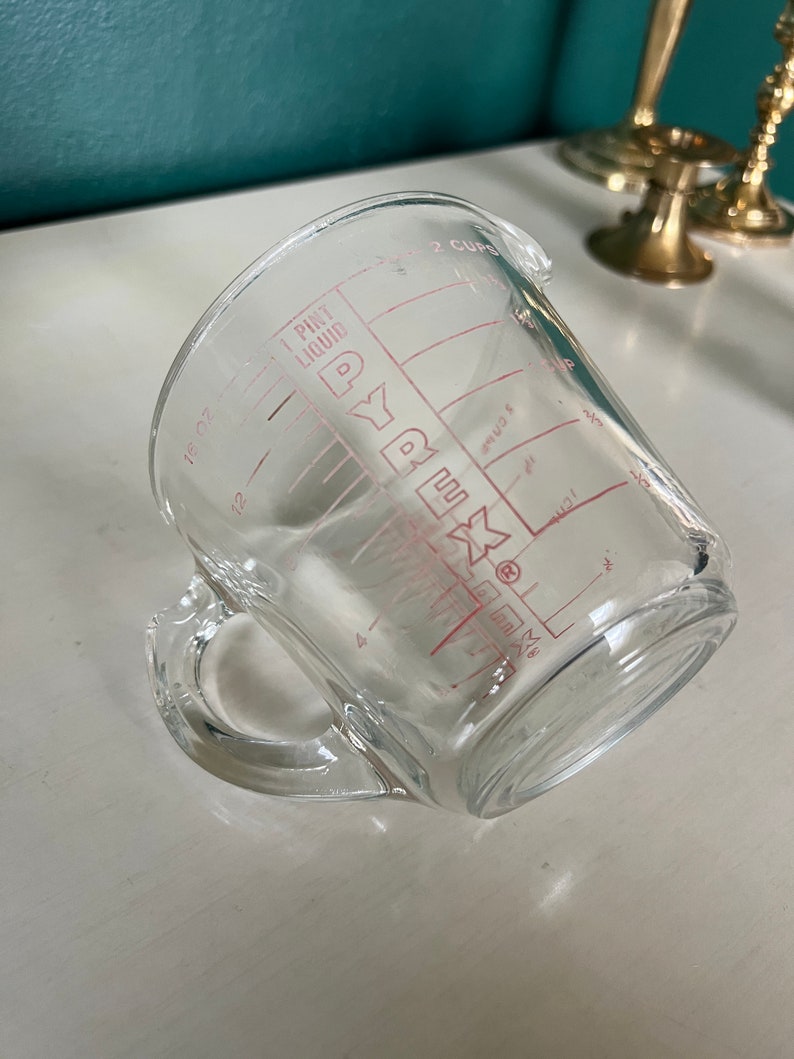 Vintage Pyrex Measuring Cups 1 Cup, 2 Cups and 8 Cups Made in USA 1960s ...