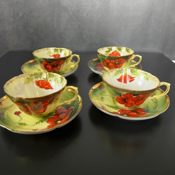 Poppy Tea Set - Etsy