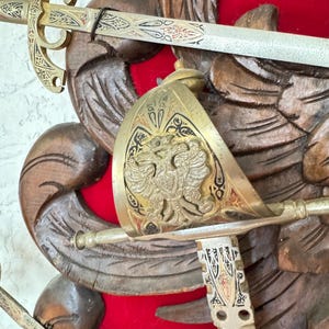 Vintage Coat of Arms | Toledo Spain Shield Wall Decor Hand Carved ...