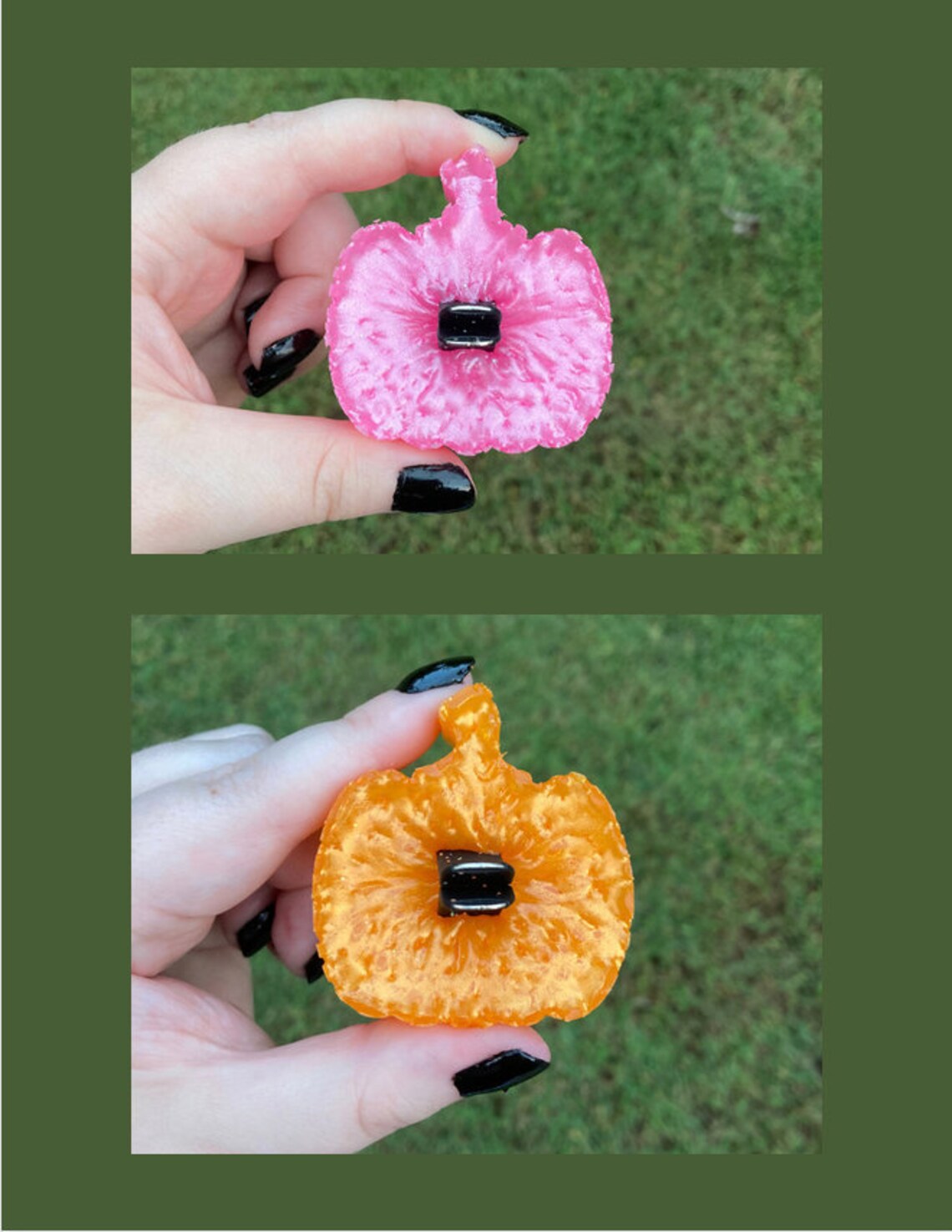 Mini Pumpkin Car Freshies Vent Clip or Hanging Small Fall - Etsy