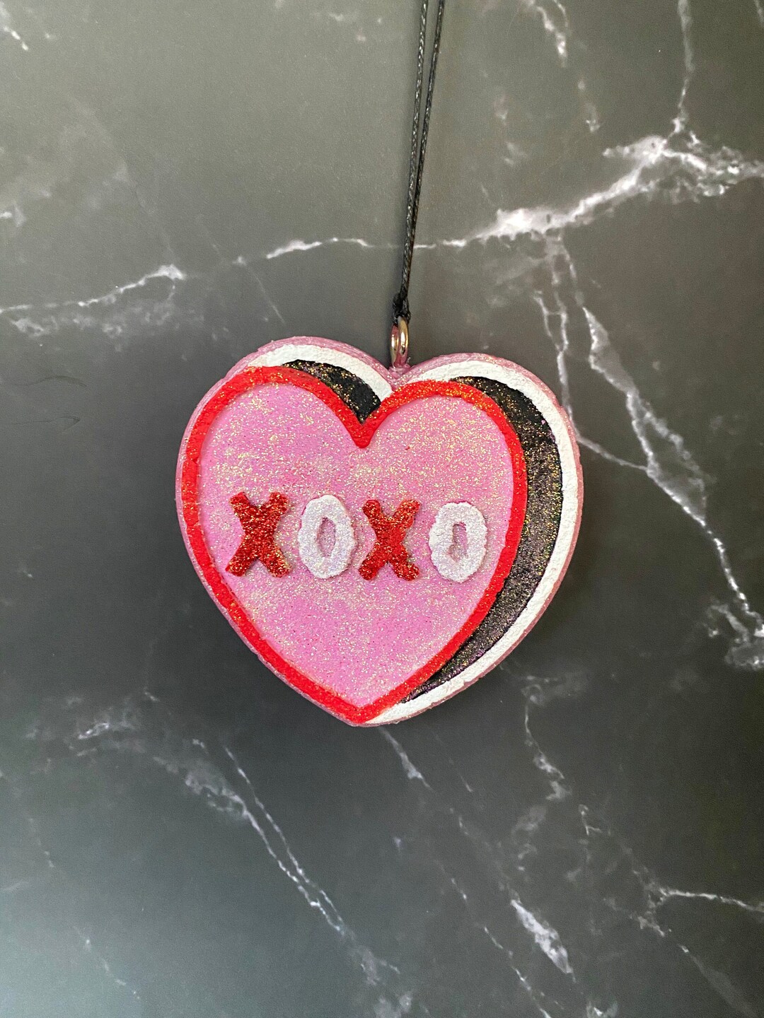 XOXO Candy Heart Car Freshie, Valentine's Day Car Air Freshener ...