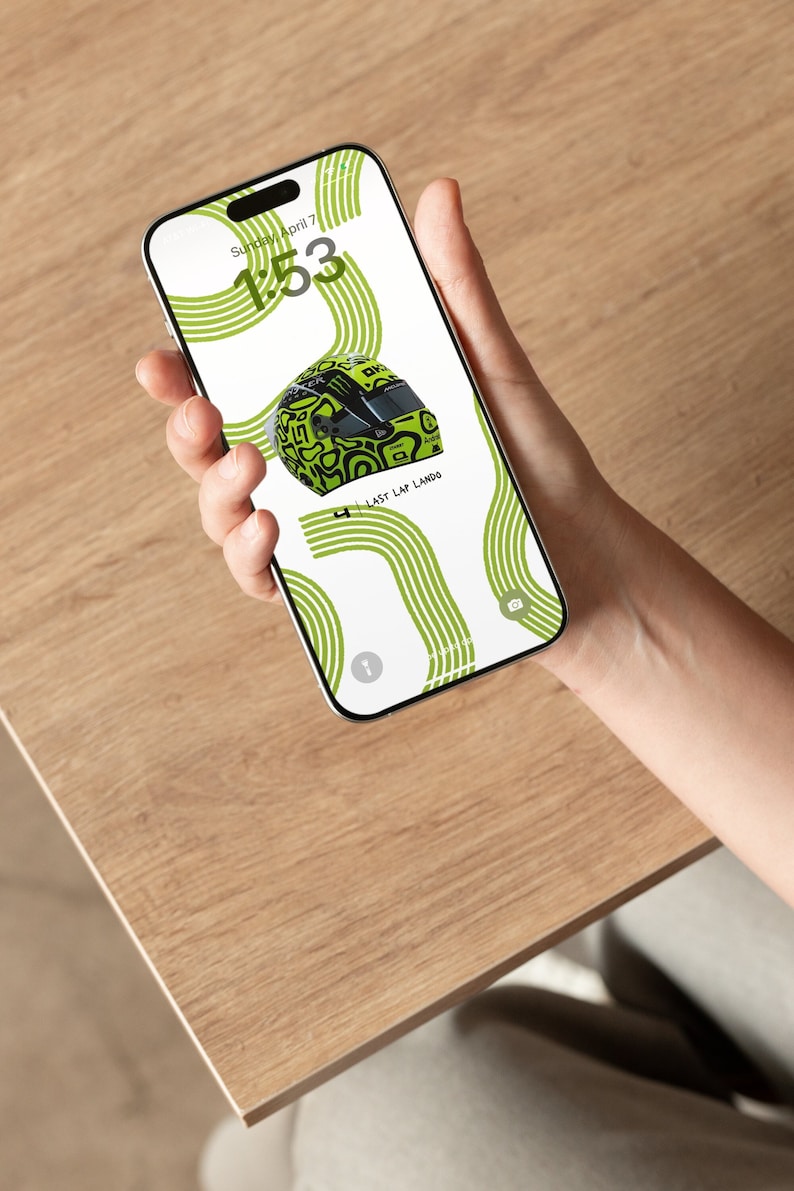 Lando Norris Helmet Design 2024 | Last Lap Lando Illustration | Digital ...