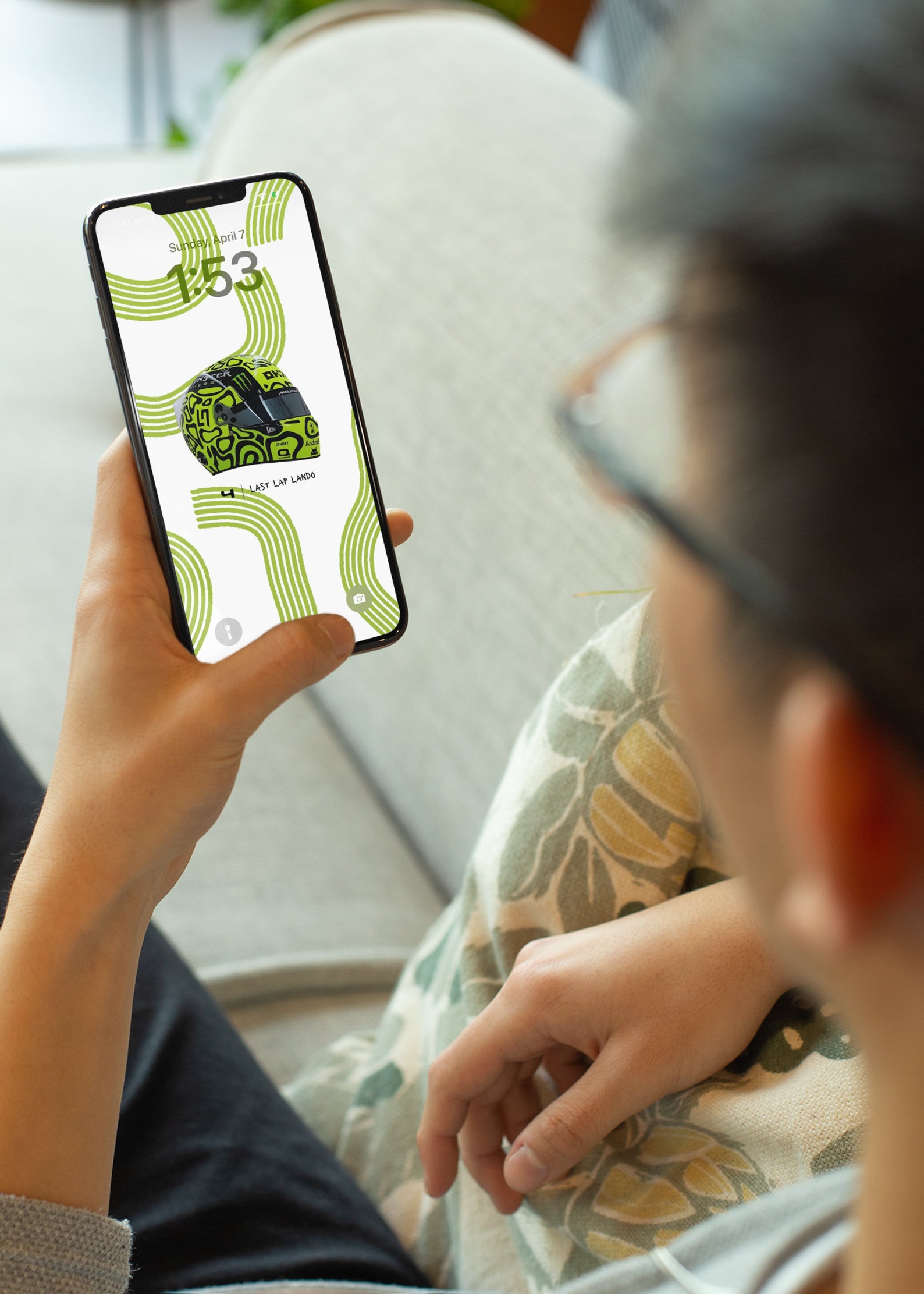 Lando Norris Helmet Design 2024 | Last Lap Lando Illustration | Digital ...