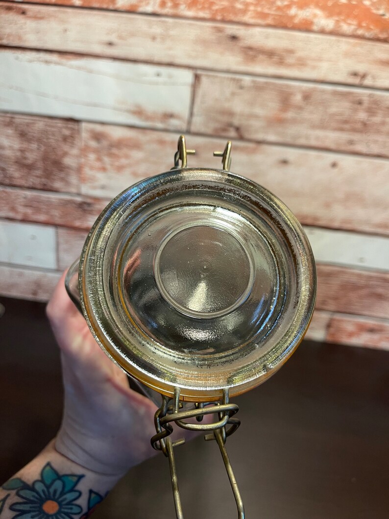 Vintage Pasta Jar Embossed, Latch Top FREE SHIPPING - Etsy