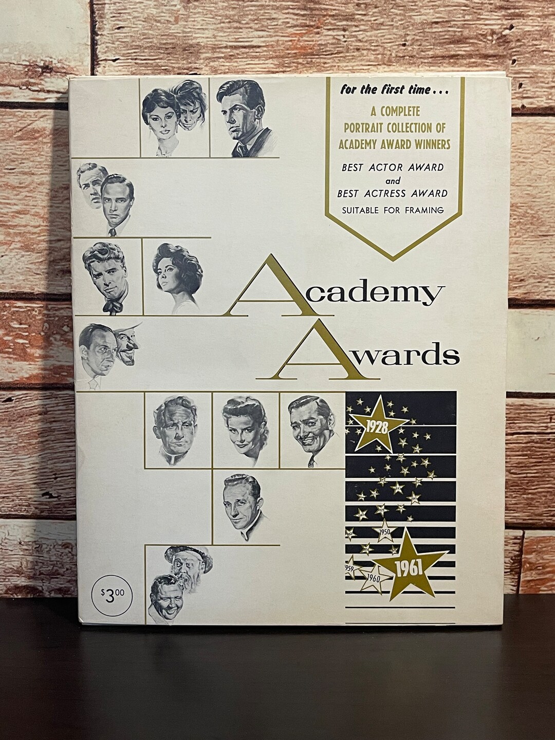 Academy Award Portrait Set - 1928-1961 - 69 Images - Free Shipping! - Etsy