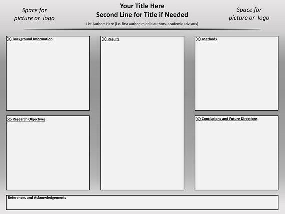 Poster Presentation Template 36 X 48