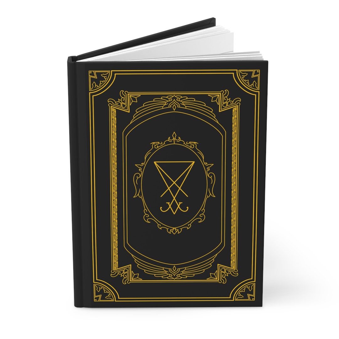 Lucifer Sigil Journal, Shadow Work Journal, Book of Shadows, Hardcover ...