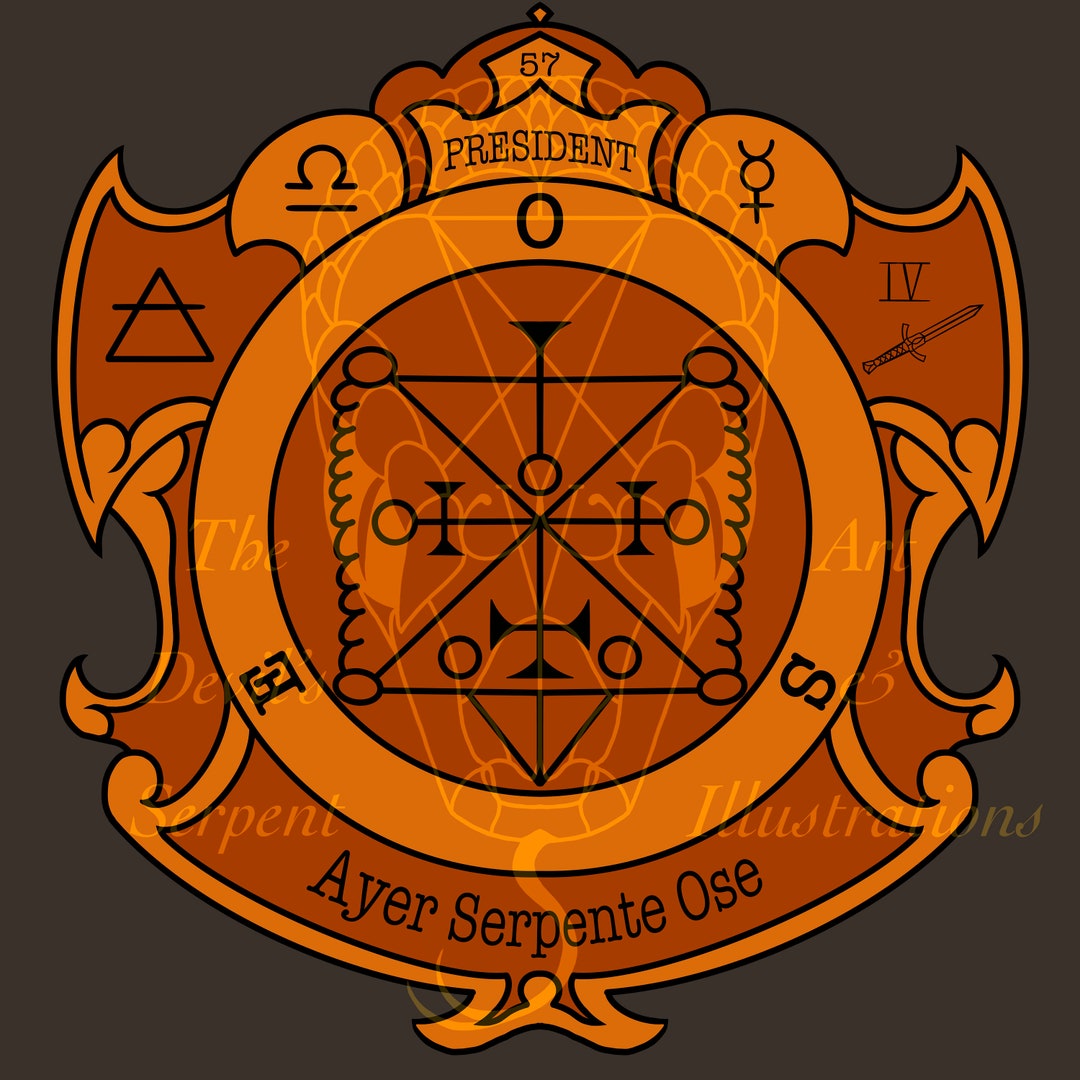 President Ose Goetic Information Sigil - Etsy