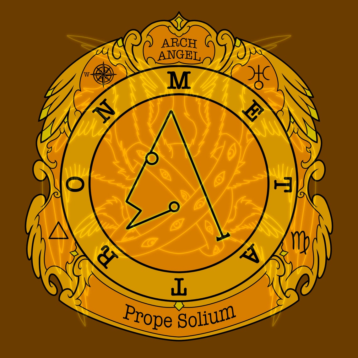 Archangel Metatron Information Sigil - Etsy