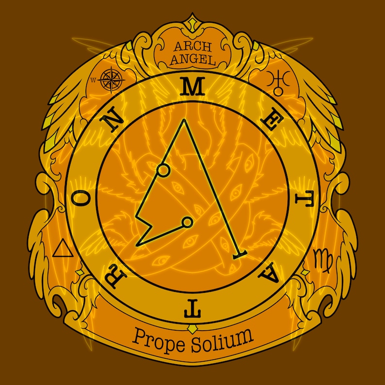 Archangel Metatron Information Sigil - Etsy