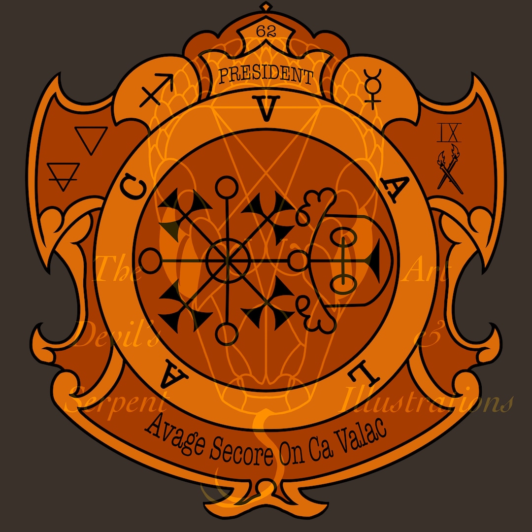 President Valac Goetia Information Sigil - Etsy
