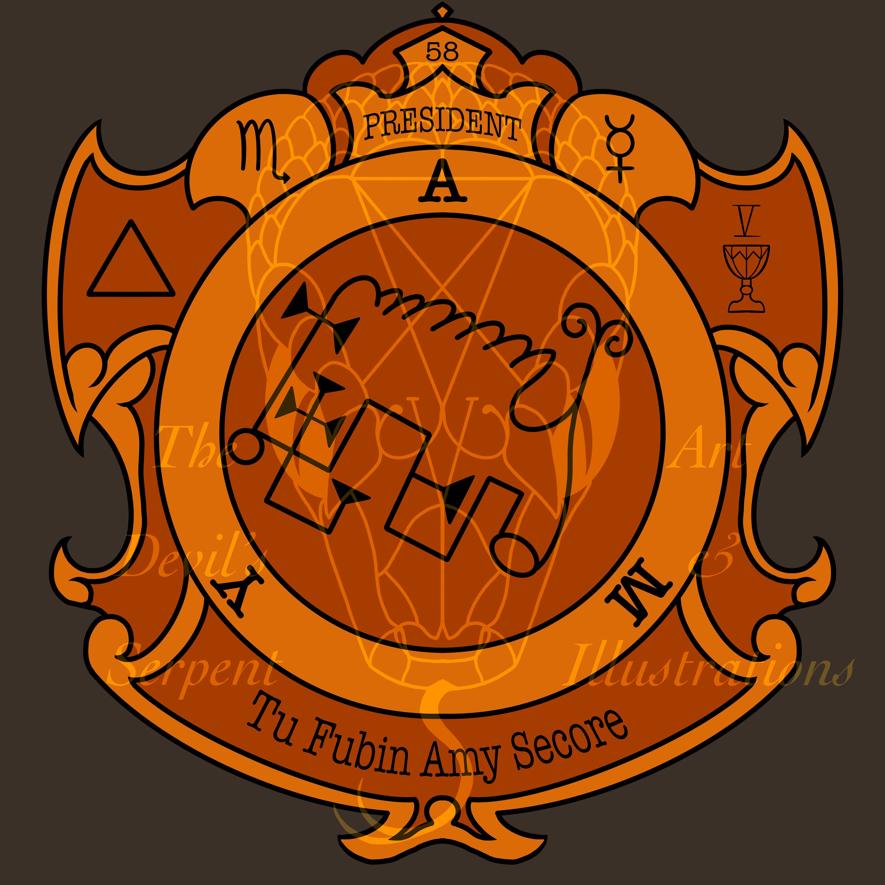 President Amy Goetic Information Sigil - Etsy
